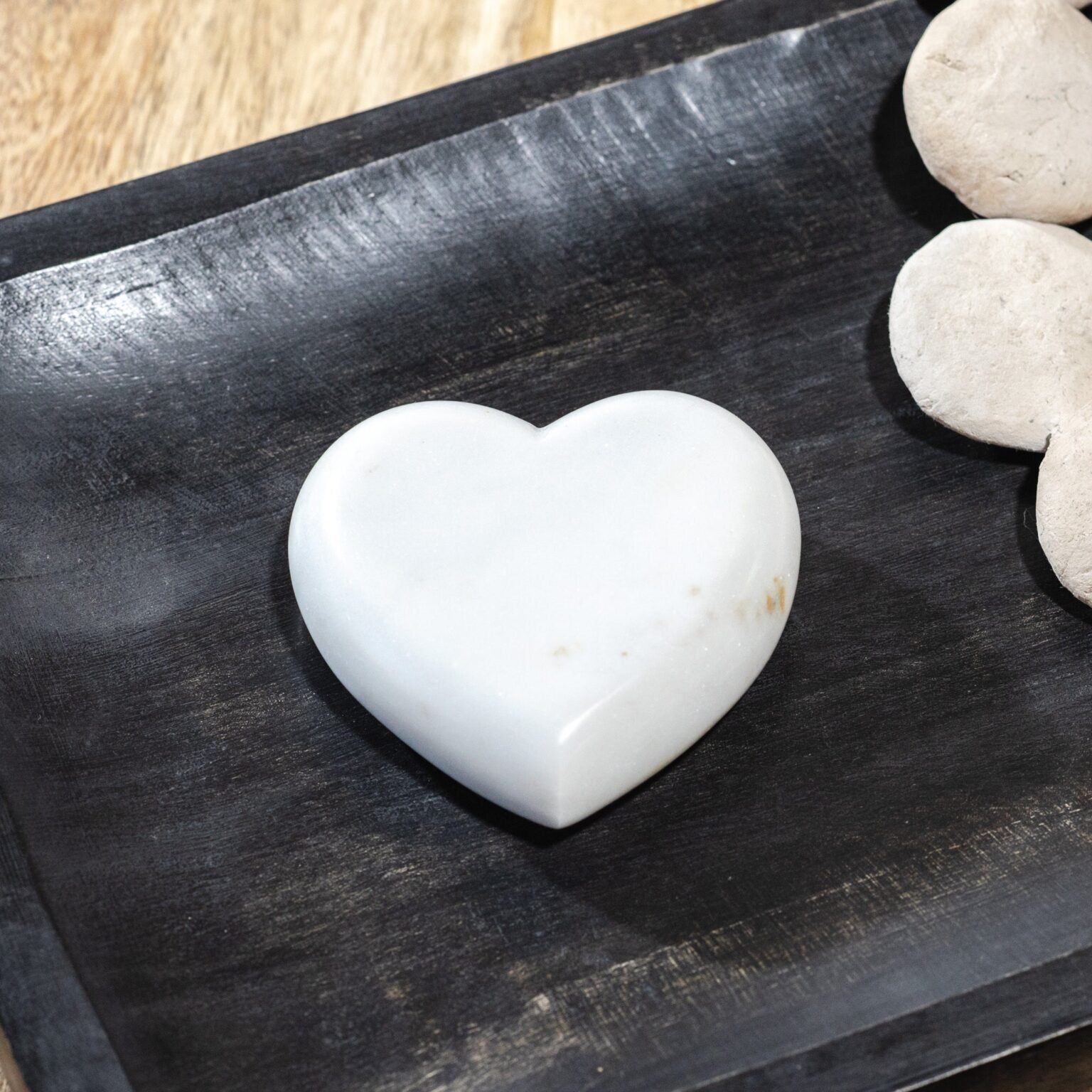 Solid Marble Heart | Hammar's Mercantile