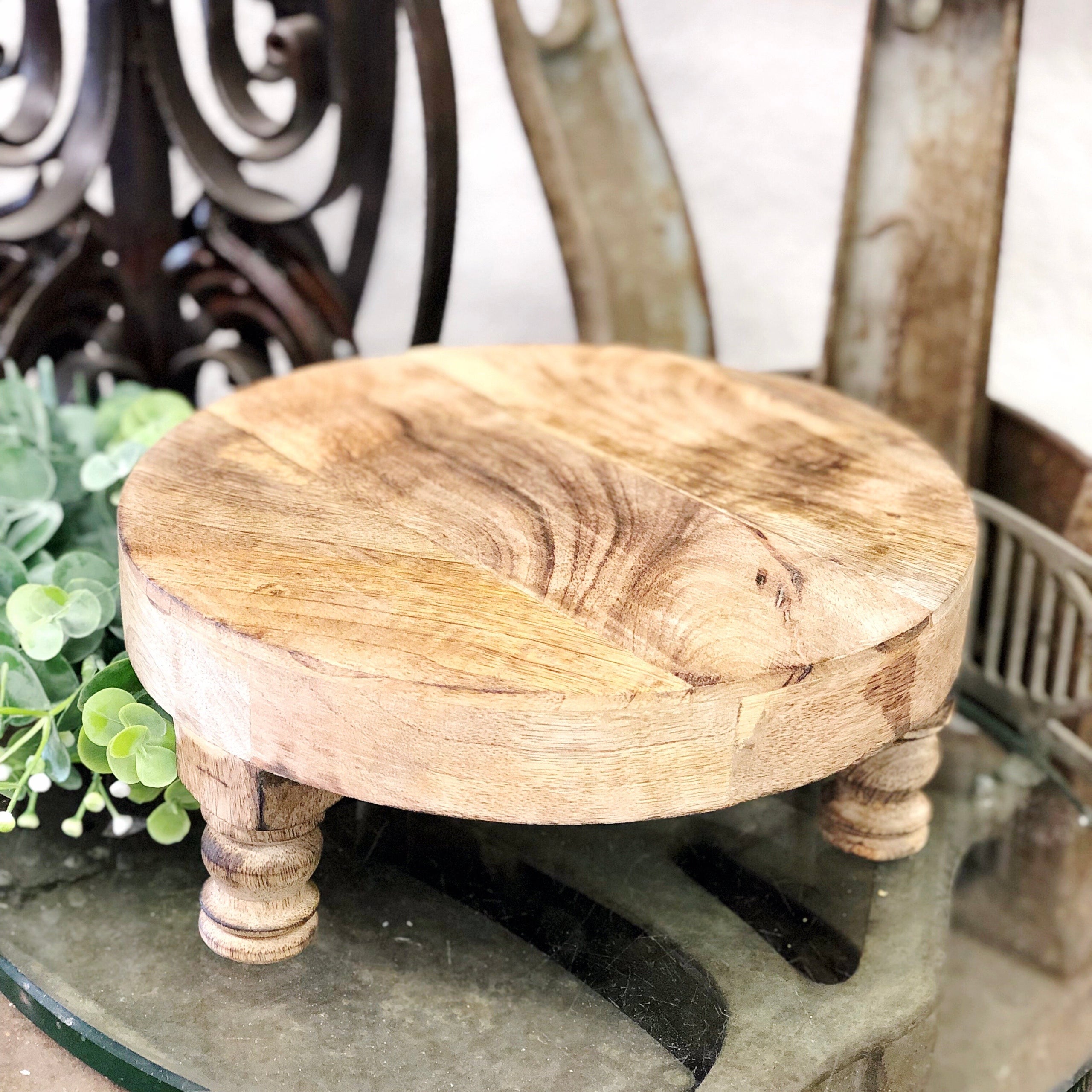 Round Wood Riser | Hammar's Mercantile